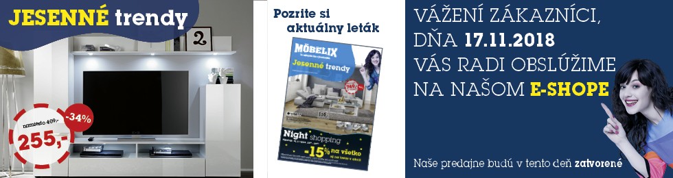Nakupujte nábytok online - Moebelix.sk‎ möbelix
