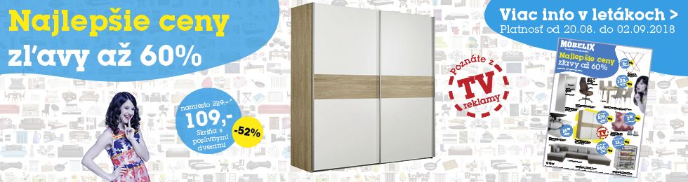 Nakupujte nábytok online - Moebelix.sk‎ möbelix