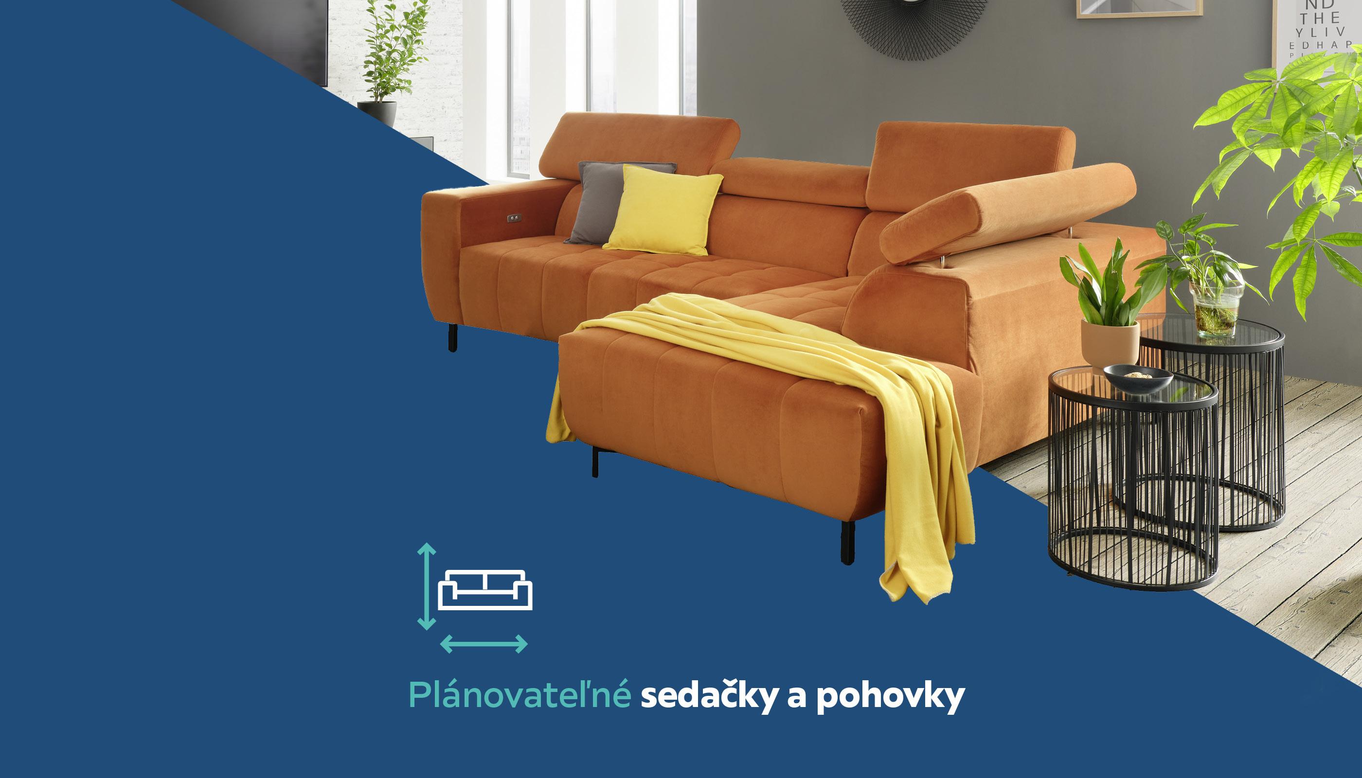 Plánovateľné sedačky, pohovky a sedacie súpravy - Bývanie na mieru ...