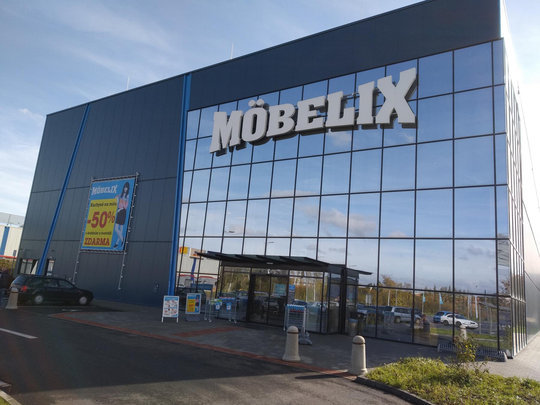 Möbelix Zlín – prodejna nábytku: kuchyně, postele, sedačky