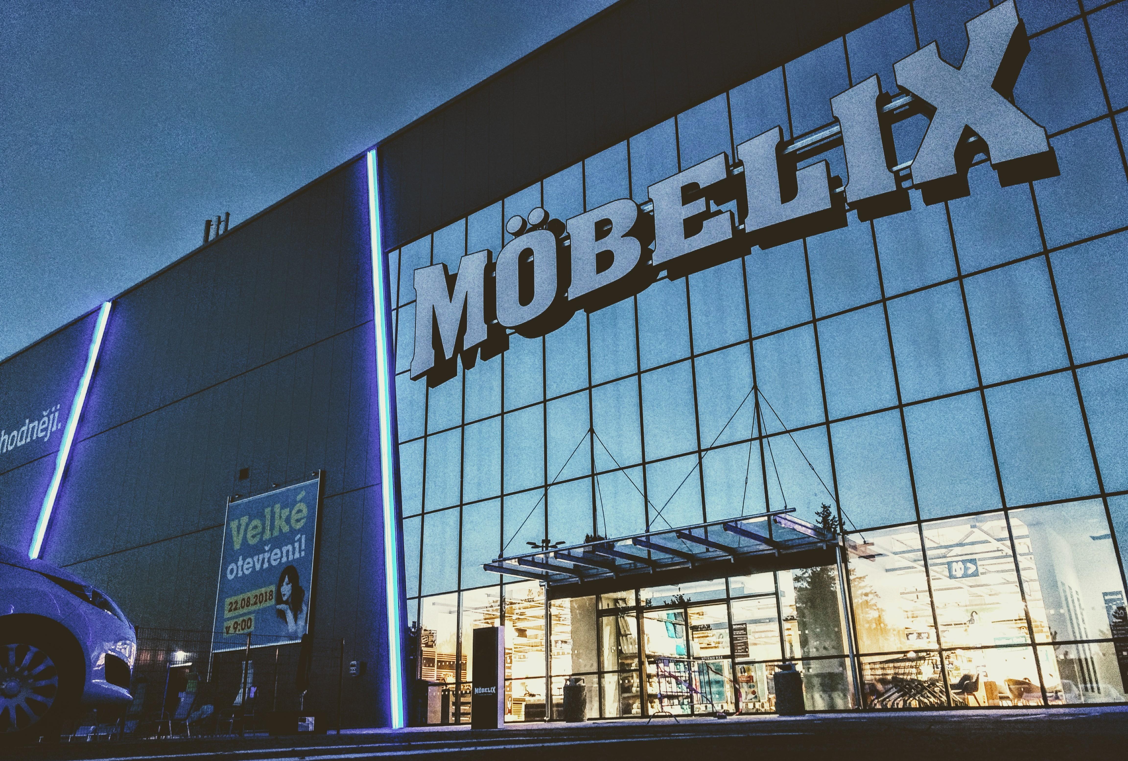 Prodejna nábytku Praha Vysočany - Möbelix