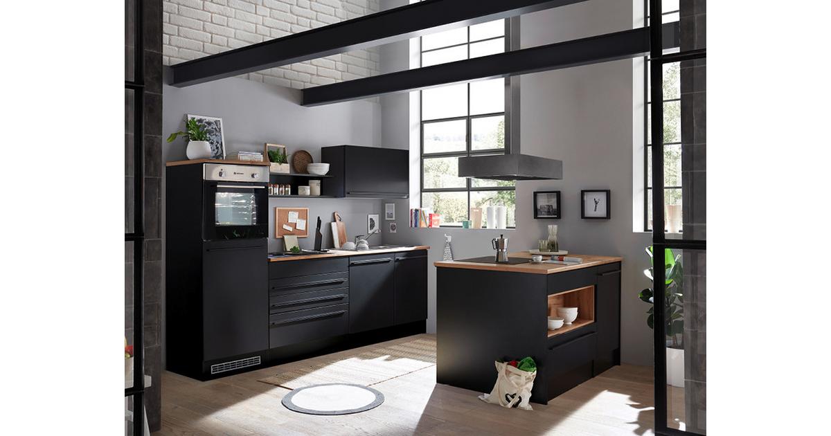 Elegantní černé kuchyňské linky 🍽️ » Výhodně u nás • Möbelix