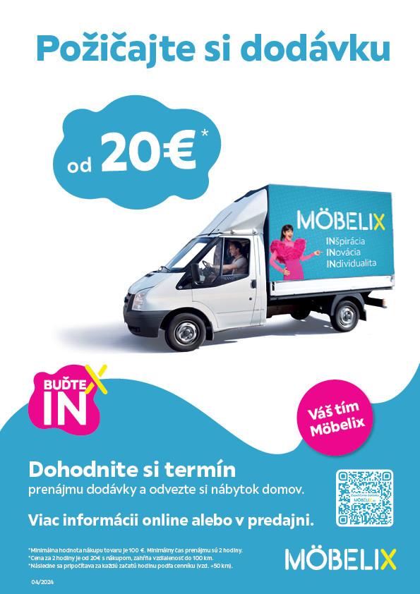 Zapožičanie, prenájom dodávky | Möbelix