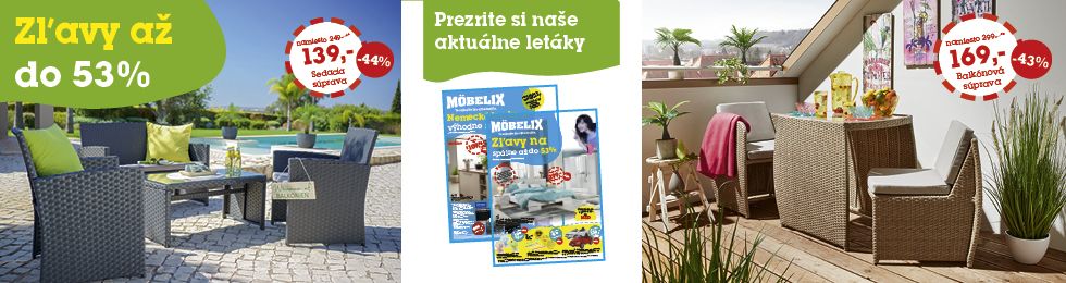 Nakupujte nábytok online - Moebelix.sk‎ möbelix