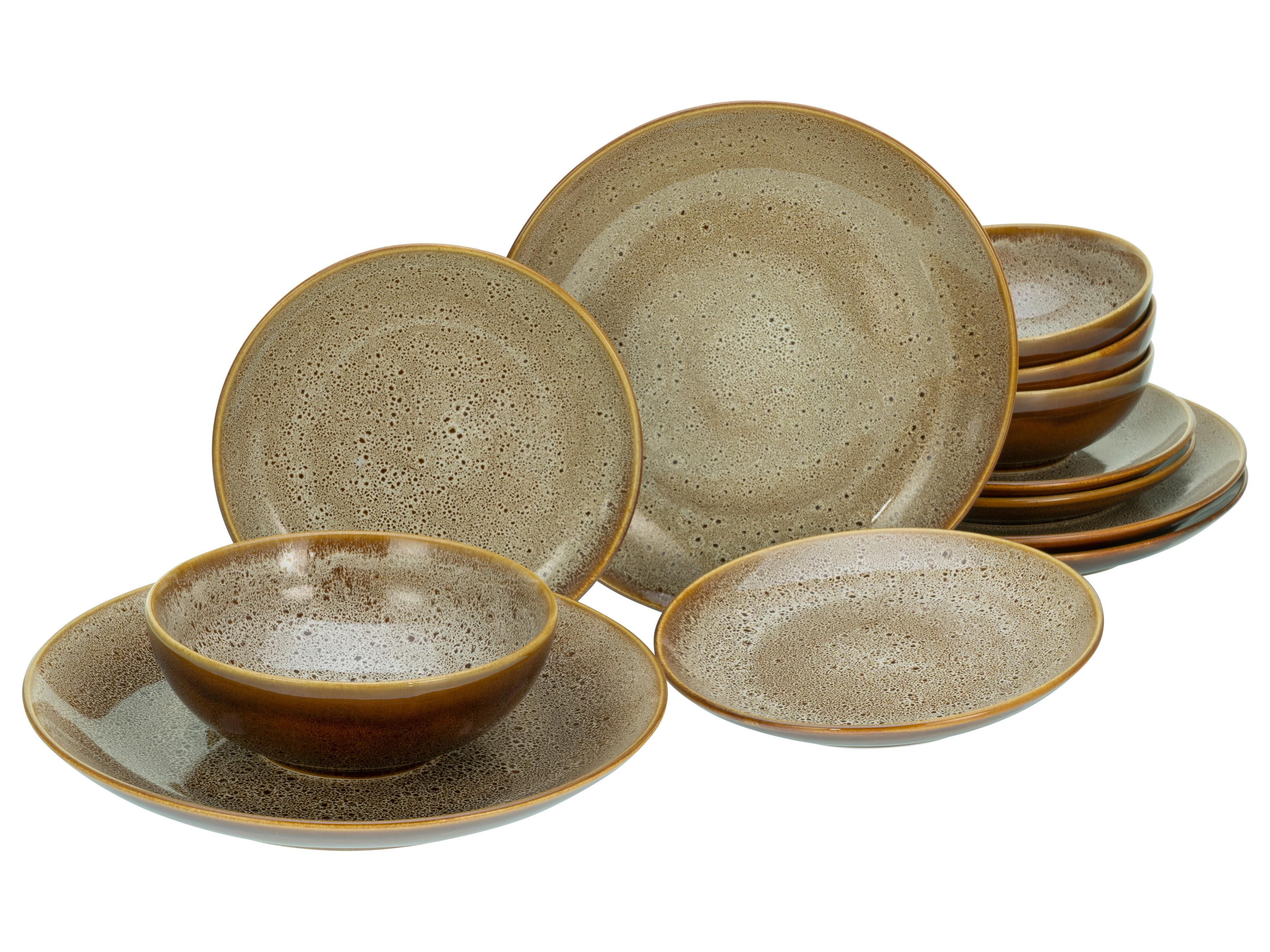 Creatable Tafelservice Uno Keramik 4 Personen