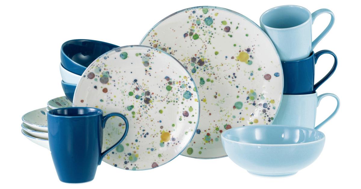 Creatable KOMBISERVICE Candy, Blau, 16-Teilig online kaufen Möbelix