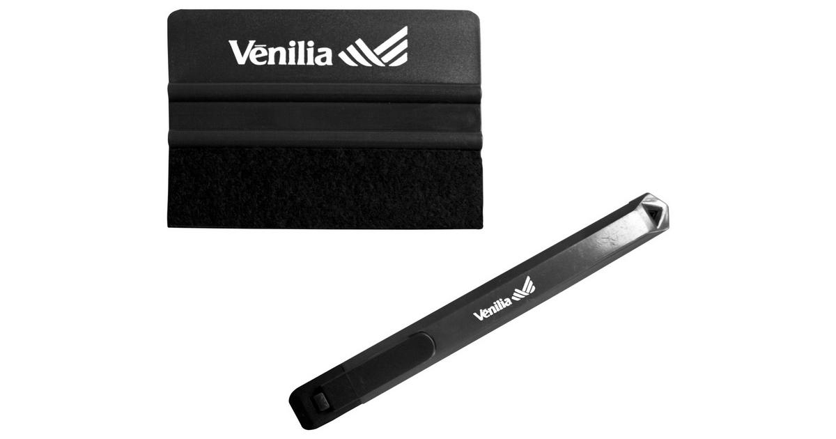 Klebefolien-Verarbeitungsset mit Messer und Rakel