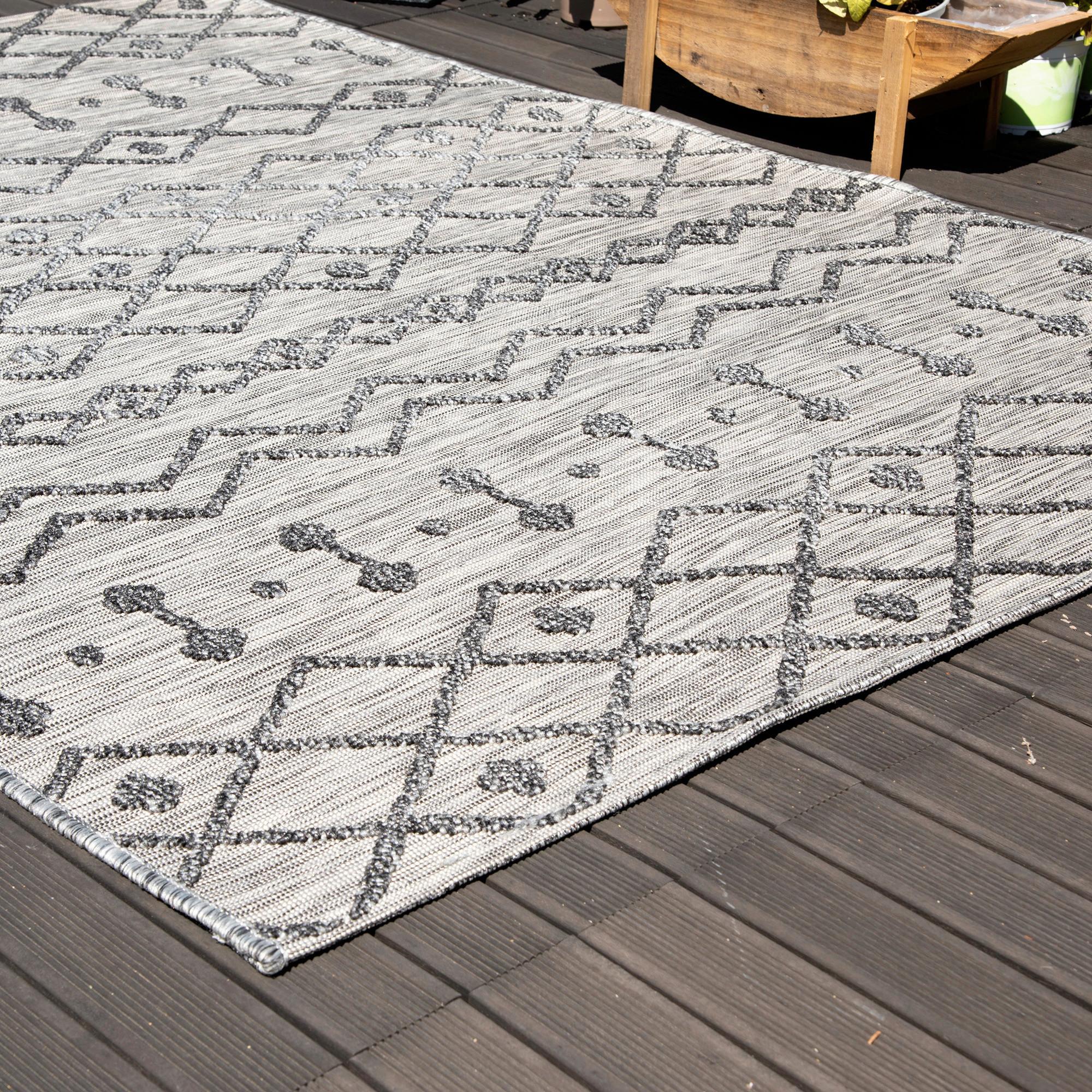Fabelhafte Outdoor Teppich Grau Beige Bilder