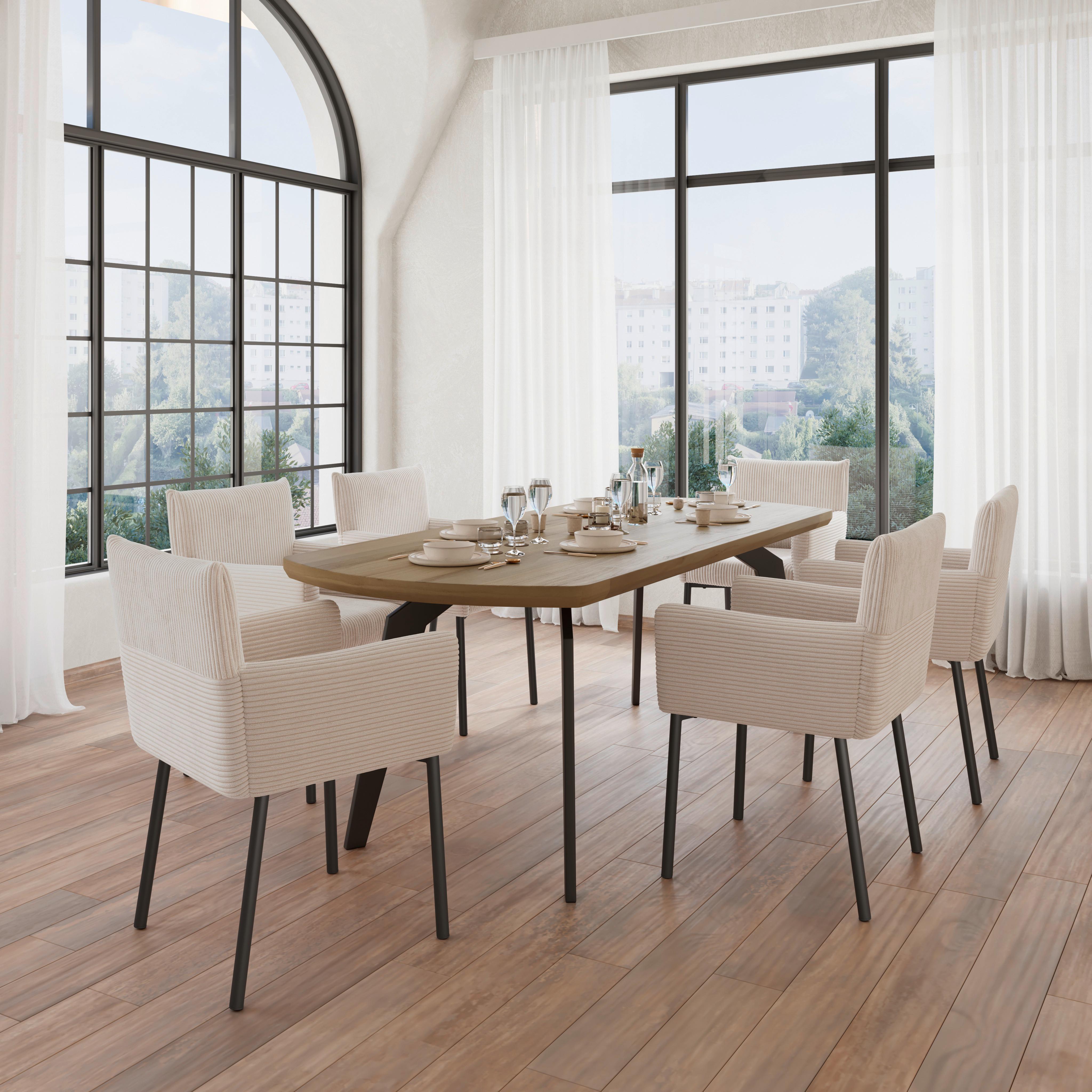 Moderné jedálenské kreslá a stoličky s podrúčkami » Veľký výber | Möbelix