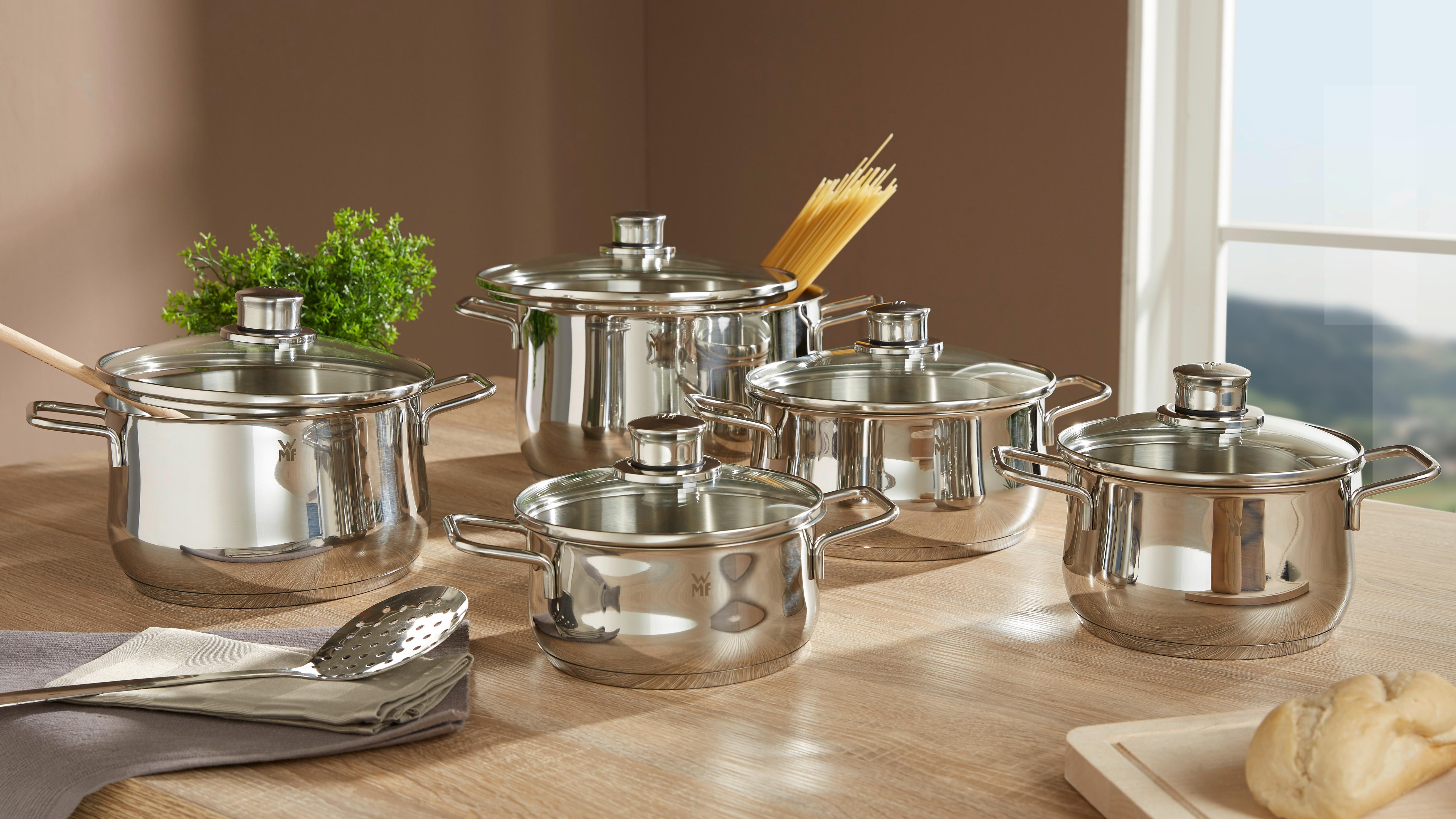 Silit Kochtopfset Diamant 11 Tlg. Edelstahl