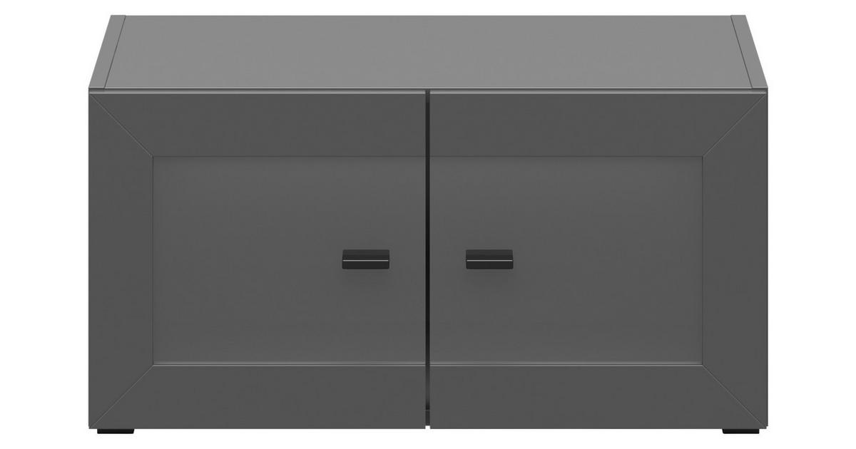 Möbelix Vitrine Sixty-Four Anthrazit » kaufen