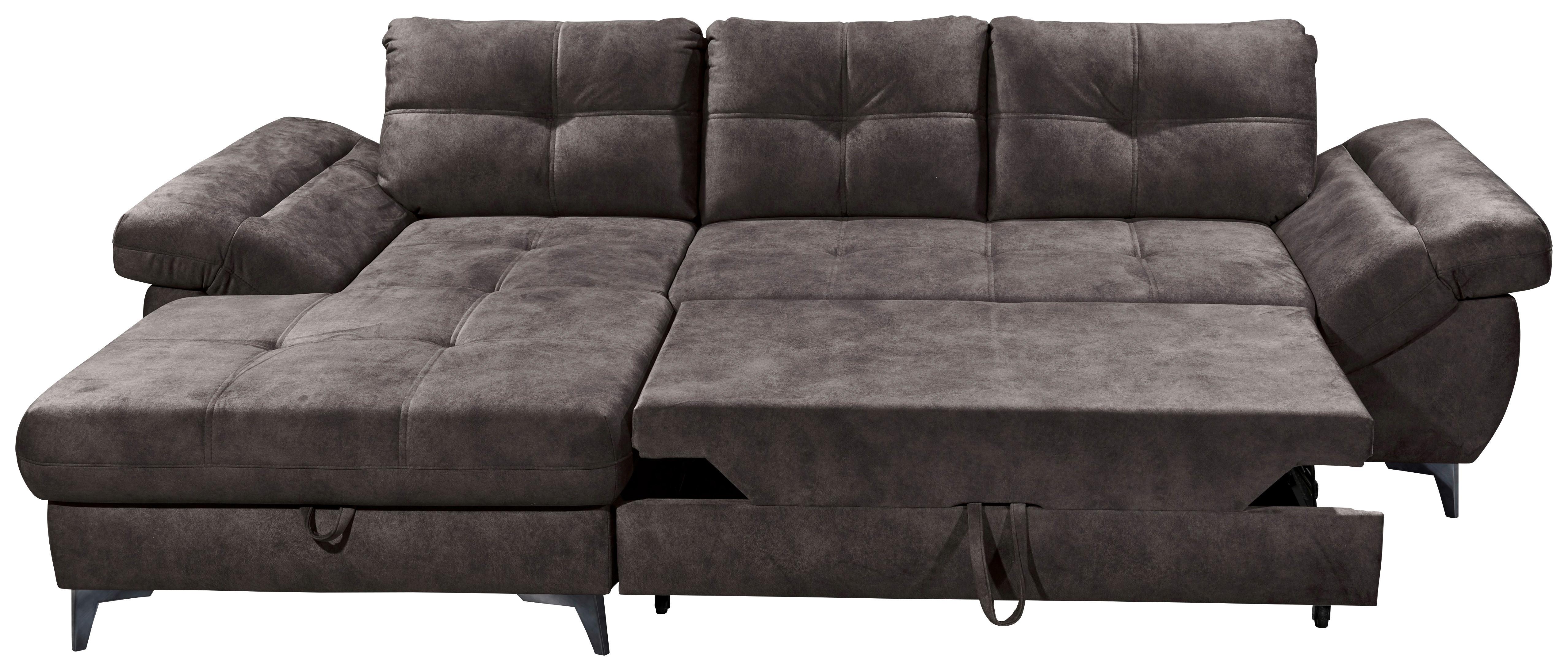 MID.YOU Ecksofa mit Flexibler Ottomane Sentina