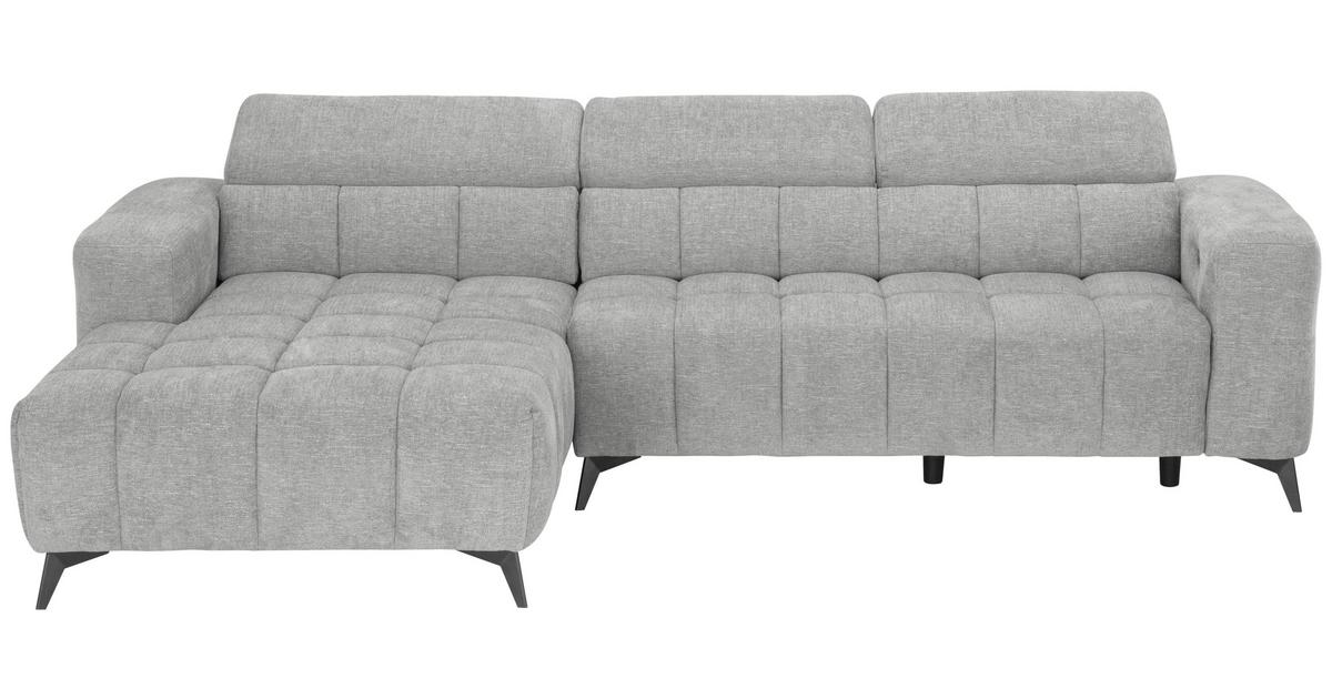 Based Sedací souprava MELBOURNE, levá, šedá • Möbelix