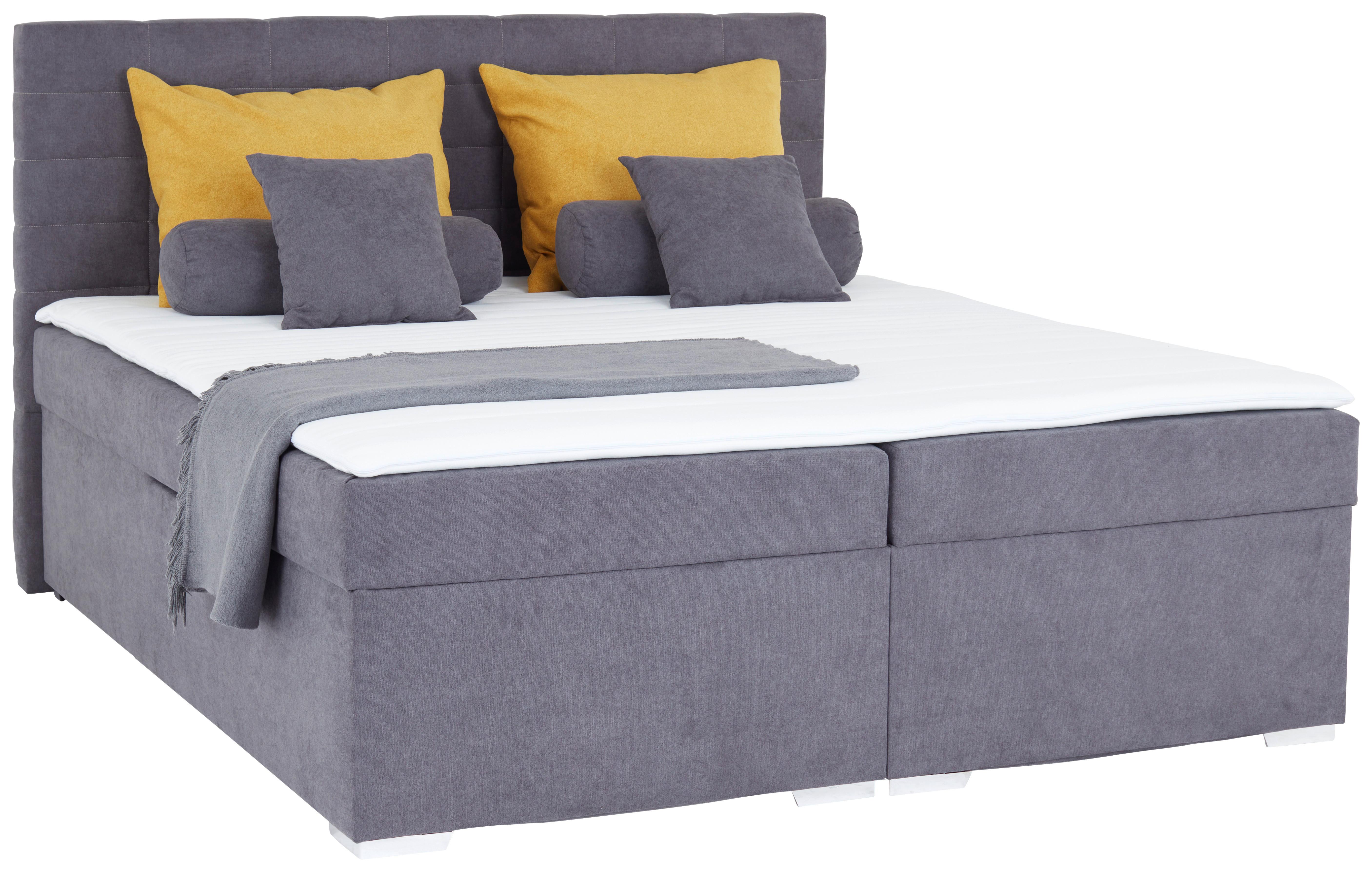 Polsterbett Adria 180x200 cm Grau » online kaufen