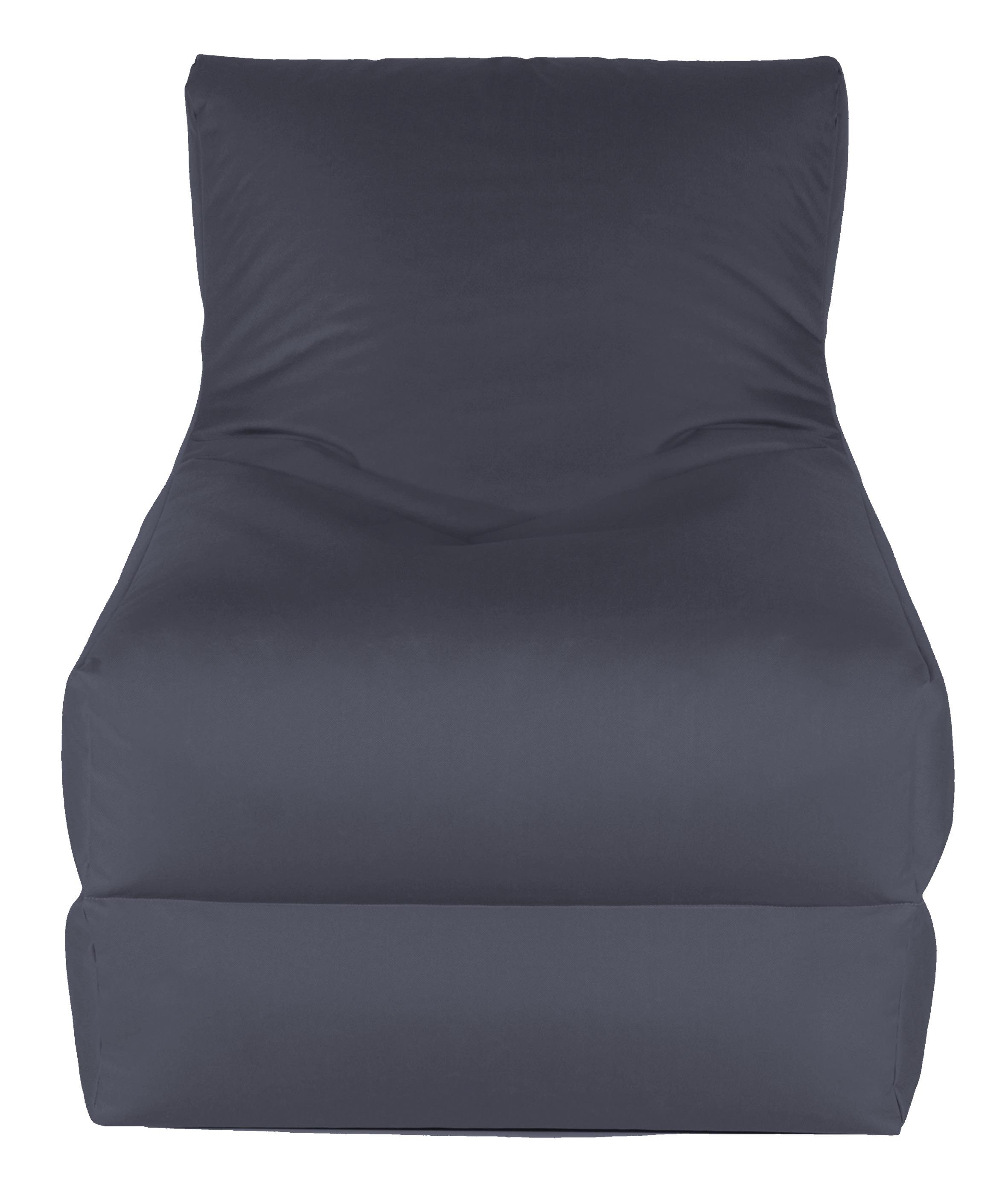 Sitzsack zum Aufklappen in Beige