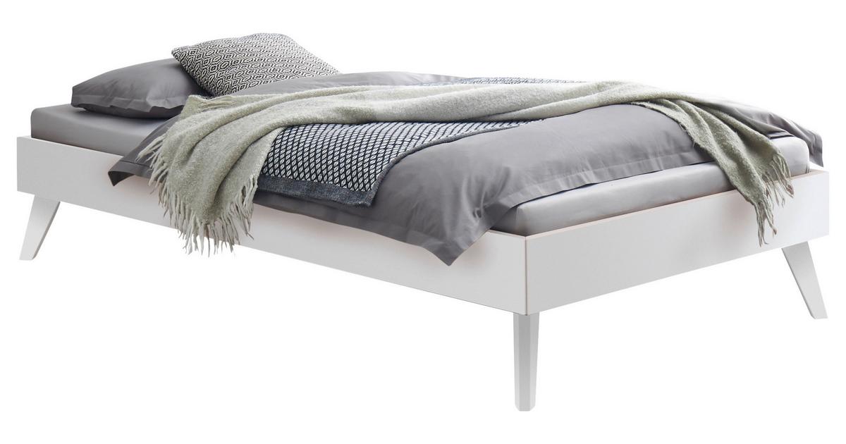 Weies Bett 90x200