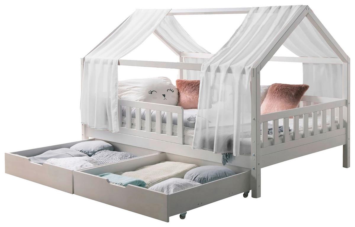 Livetastic Hausbett Kim Weiß 100x200cm online kaufen Möbelix
