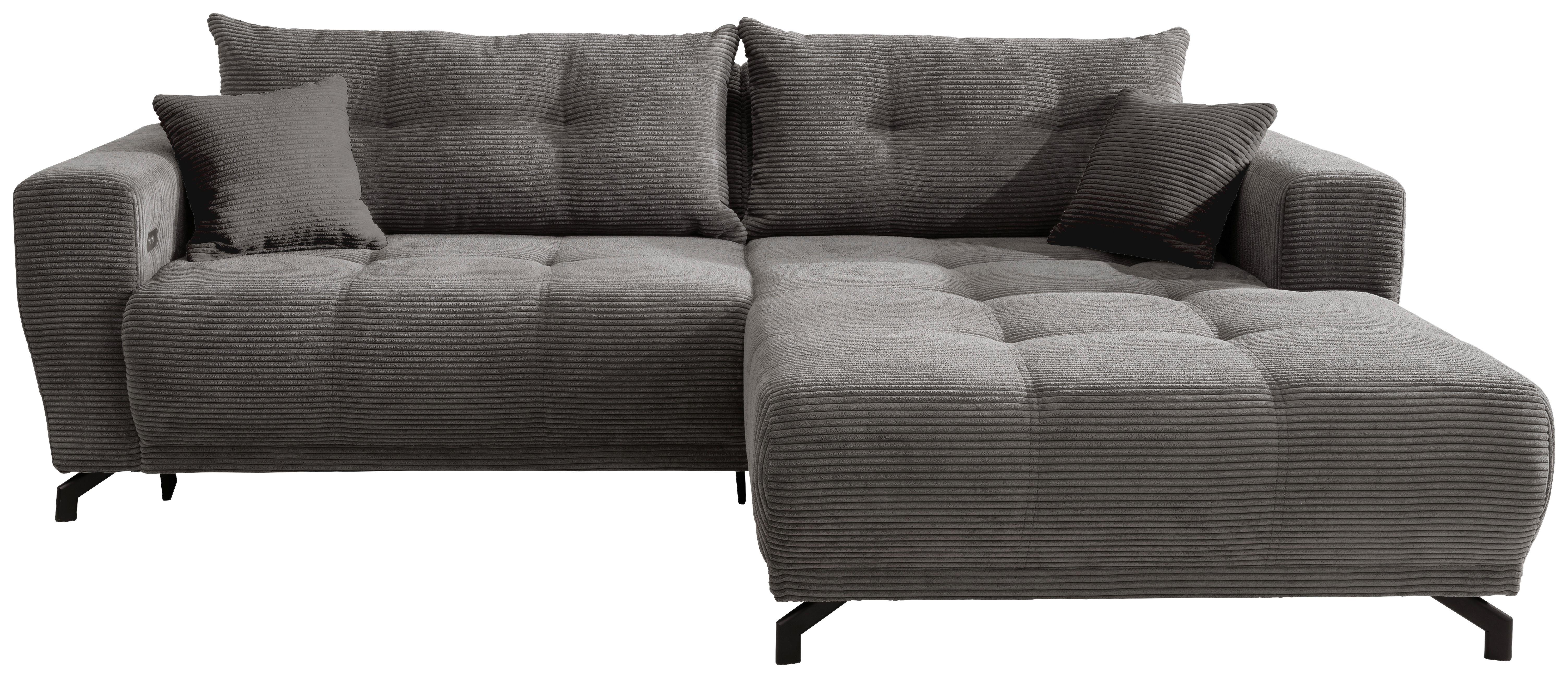 MID.YOU Ecksofa Restato Grau S: 246/177 cm online kaufen Möbelix