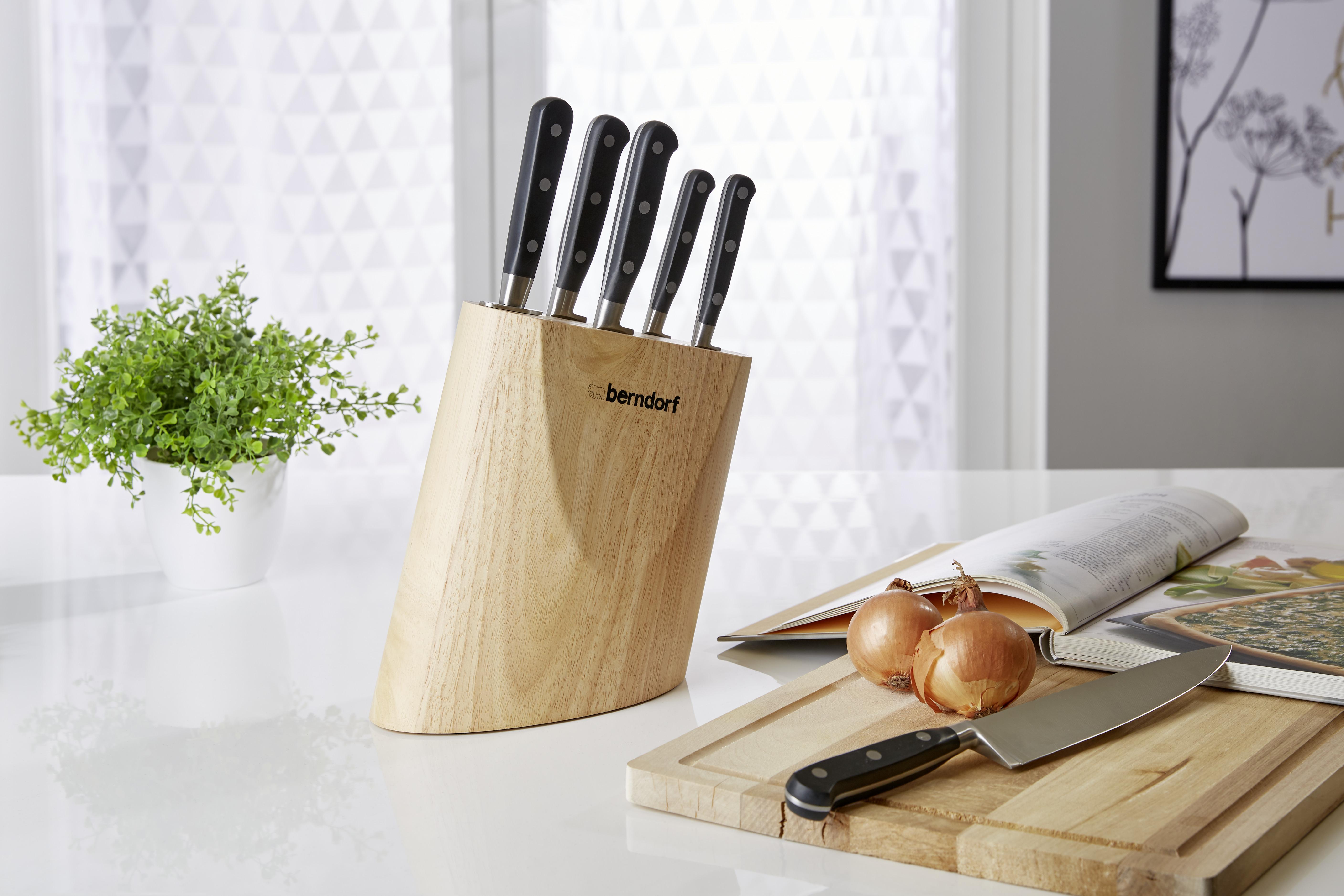 Berndorf Messerblock Holz Profi Line 7-teilig
