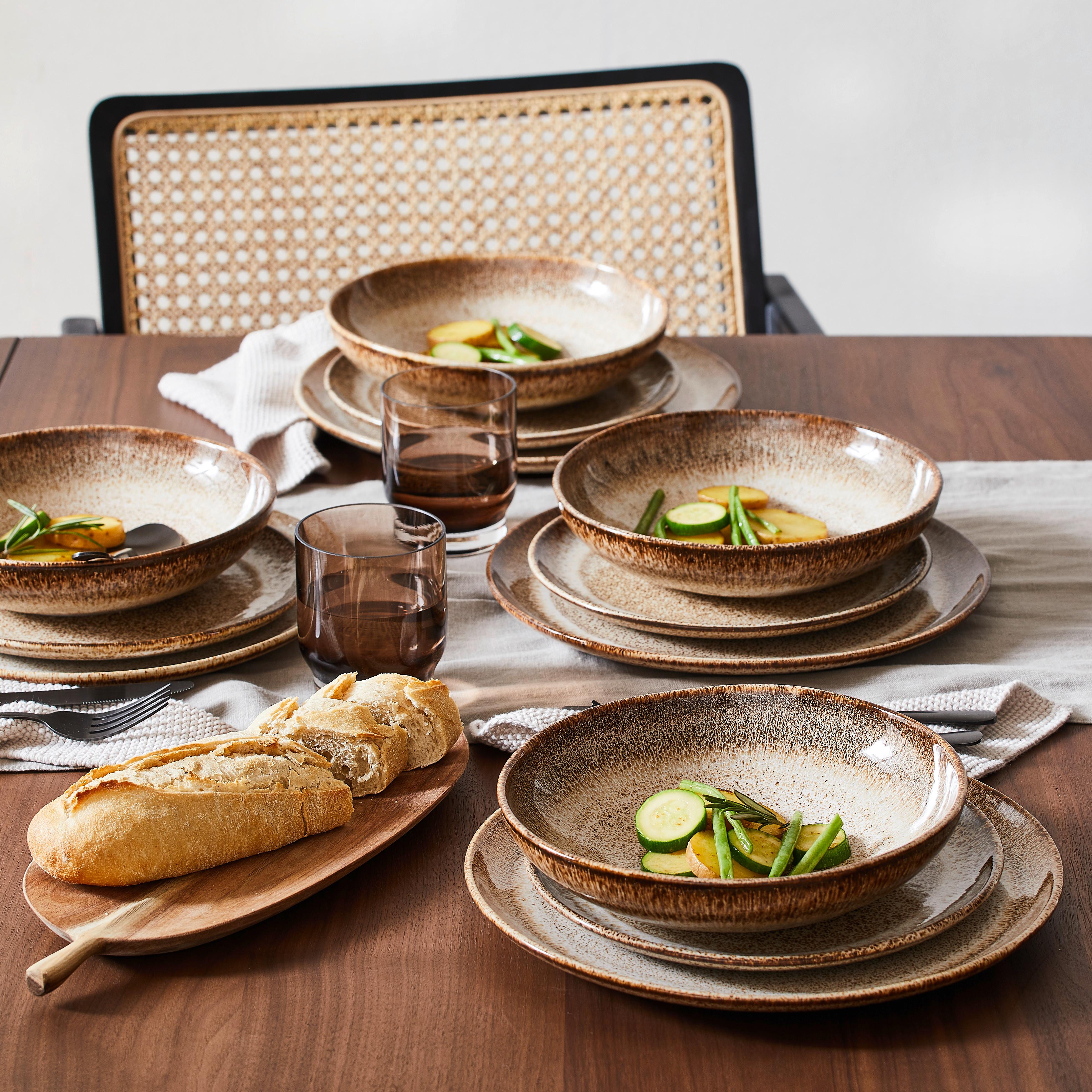 Creatable Kombiservice Mallorca Braun/Petrol