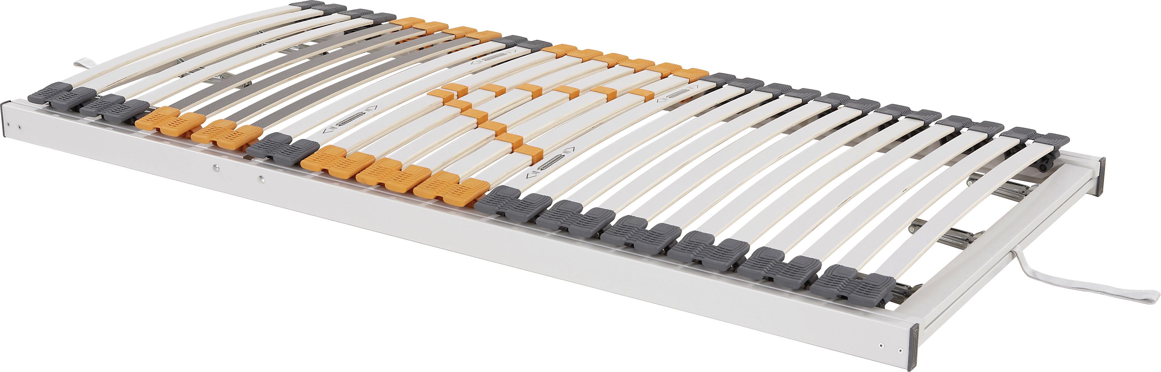 Graues Hochbett aus massiver Kiefer