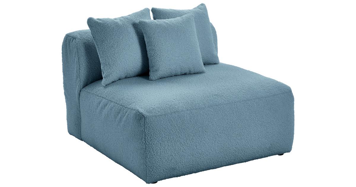 Livetastic Modul Sofa Bloom 2er-Sofa B: 100 cm Blau online kaufen Möbelix