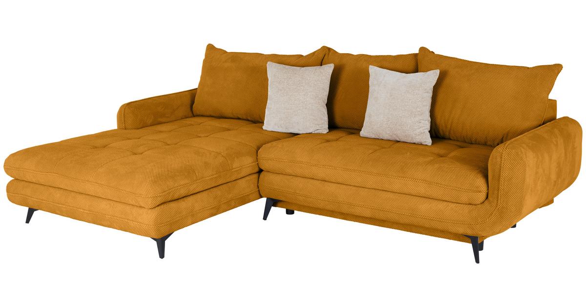 Ecksofa WAVE in Senfgelb » online kaufen